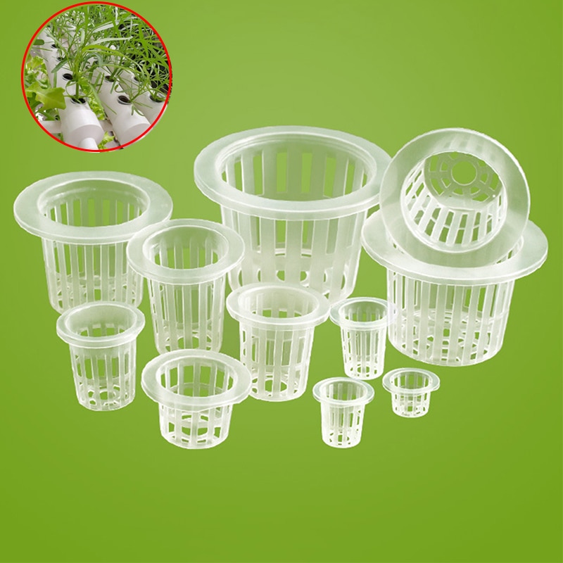 50pcs Soilless Hydroponic Nursery Mesh Pot Net Bas... – Vicedeal