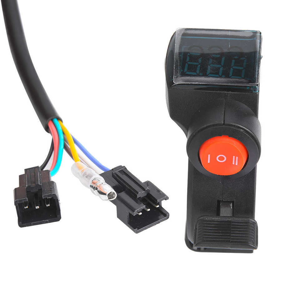 E-Bike Thumb Throttle E-Bike Thumb Throttle LCD Di... – Grandado