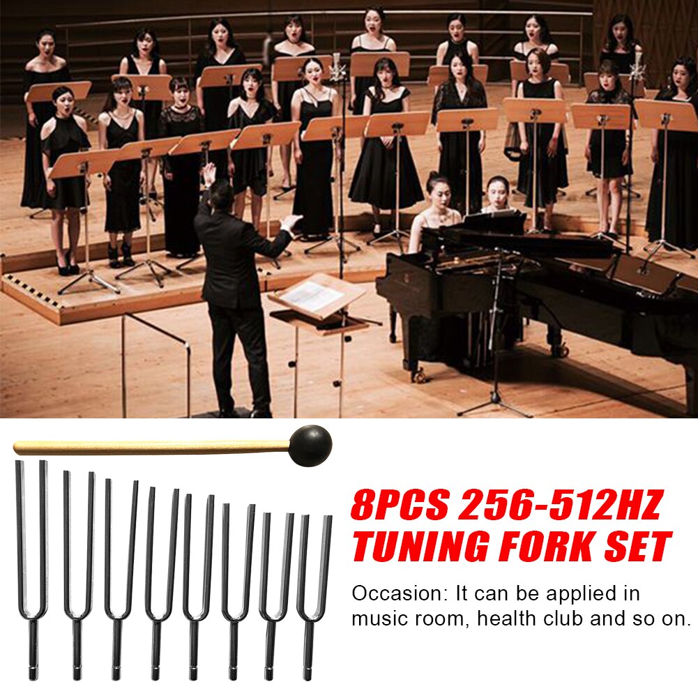 8pcs 256-512HZ Wooden Box Hearing Testing Portable... – Grandado