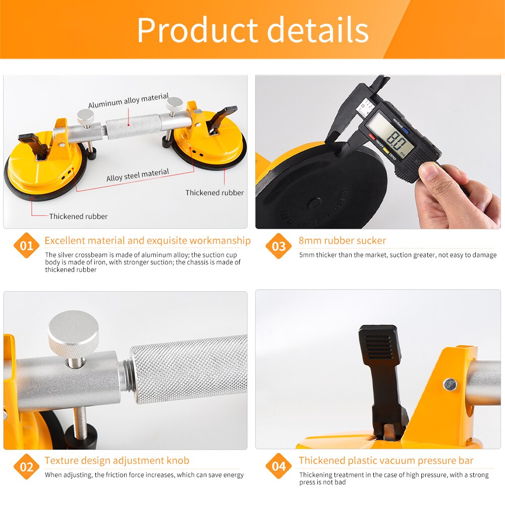 Glass Lifter Puller For Moving Gripper Hand Tools ... – Grandado