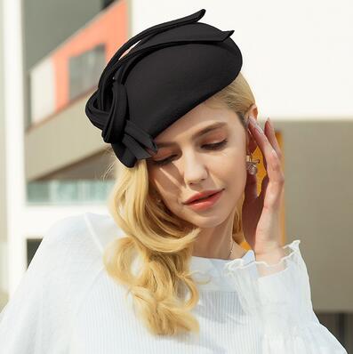 Fascinators Black Wedding Voor Vrouwen Elegante Ho... – Grandado