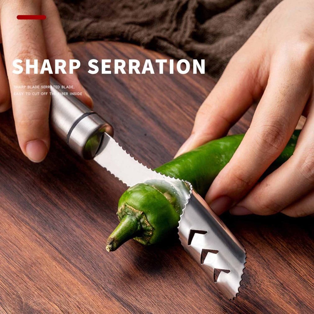 Multi Functional Tools Pepper Corer 304 Stainless ... – Grandado