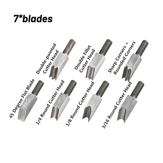 1 Red Black Woodworking Blade Edge Corner Plane 45... – Vicedeal