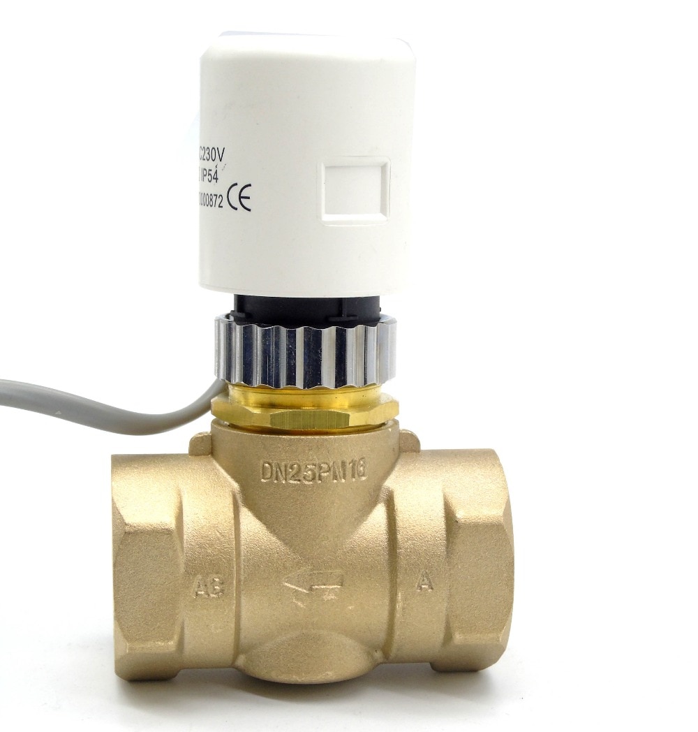 220V 1 Inch Messing Thermostatische Expansieventie... – Vicedeal