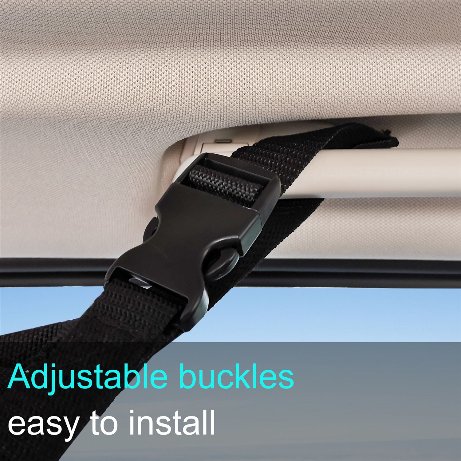 Universal Car Roof Interior Driver Storage Netting... – Vicedeal