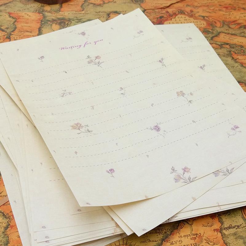 10pcs Floral Envelopes Letter Paper Fresh Statione... – Grandado