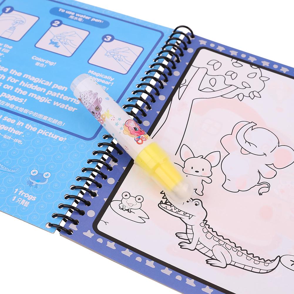 DIY Magic Water Drawing Books Coloring Books Doodl... – Vicedeal