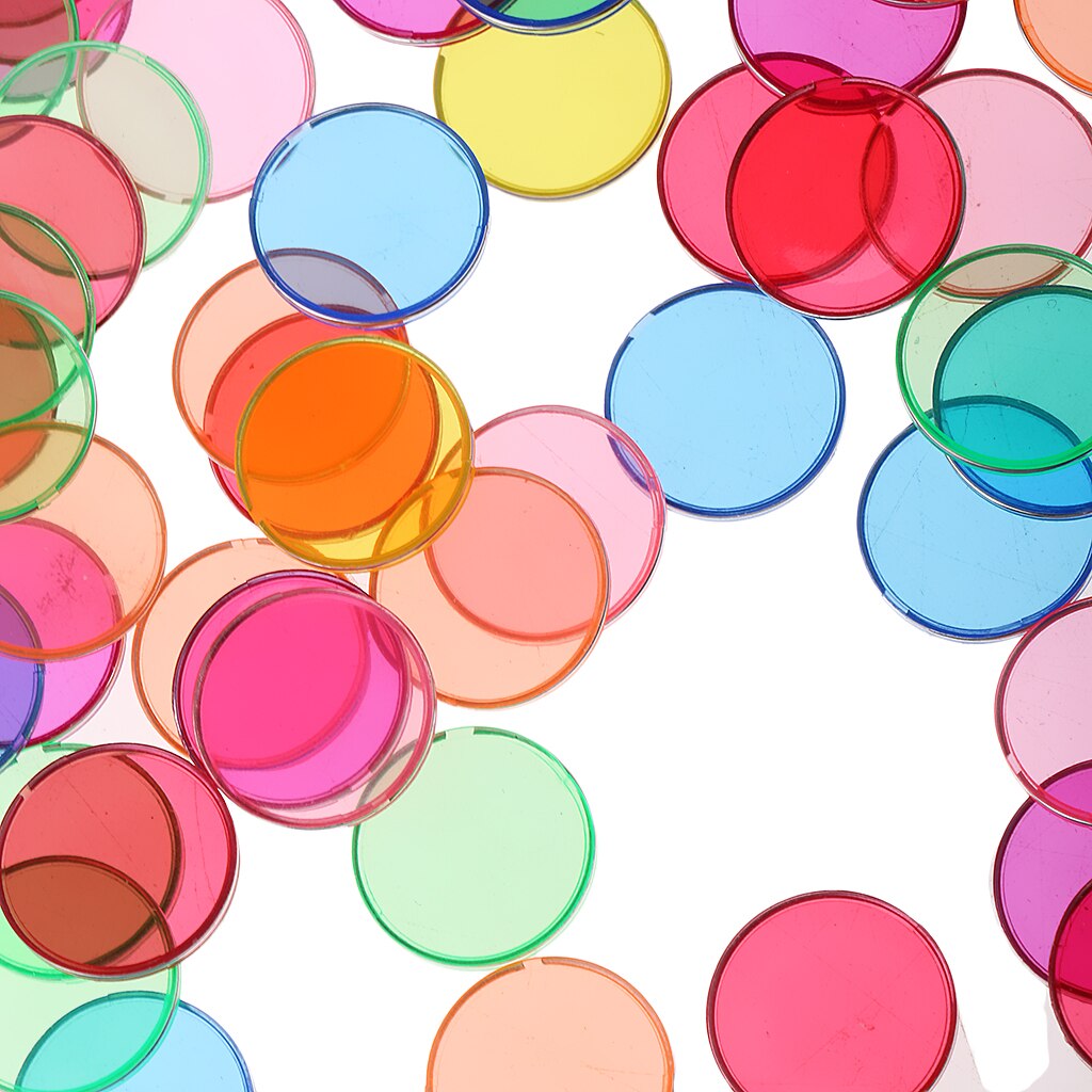 800pcs Colorful Plastic Round Chips Gaming Discs f... – Grandado