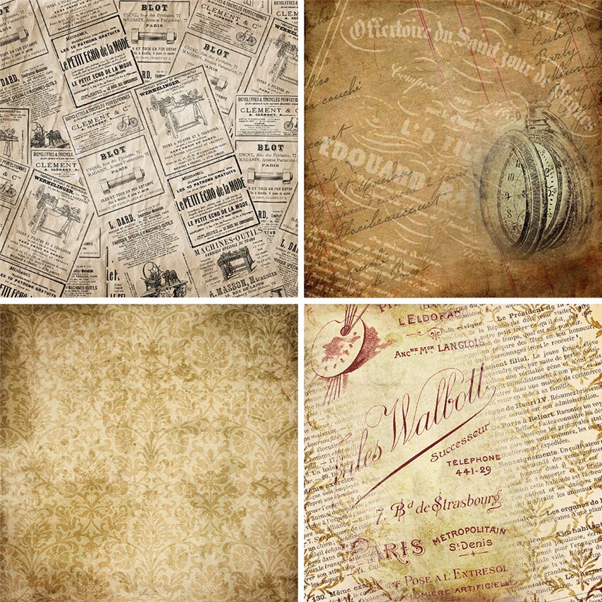 24Pcs/Lot Retro Material Papers DIY Scrapbooking A... – Grandado