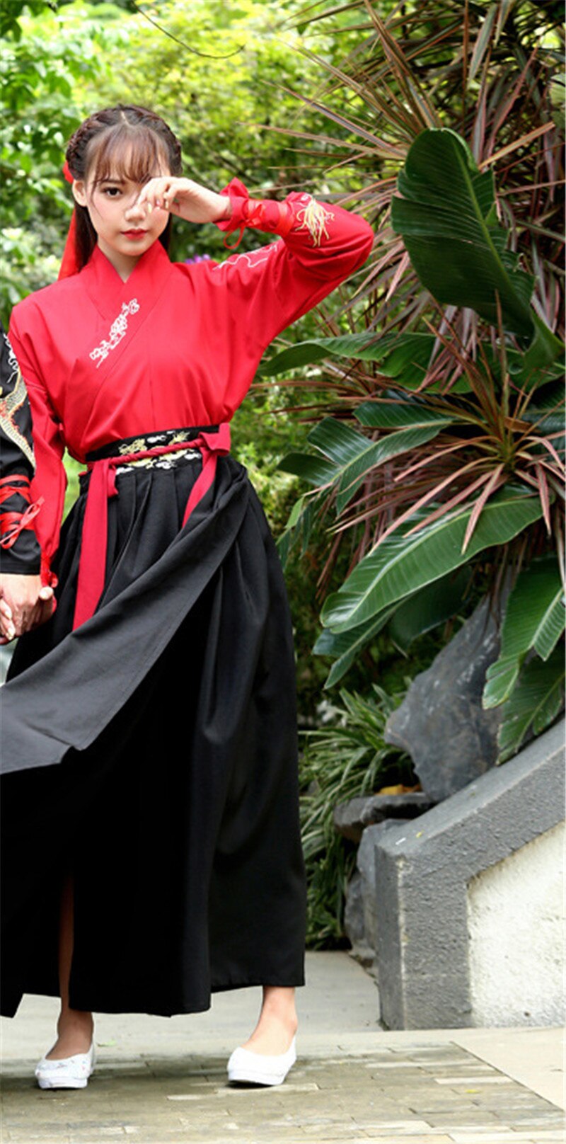 Couples Chinese Traditional Hanfu Embroidery Ancie... – Vicedeal