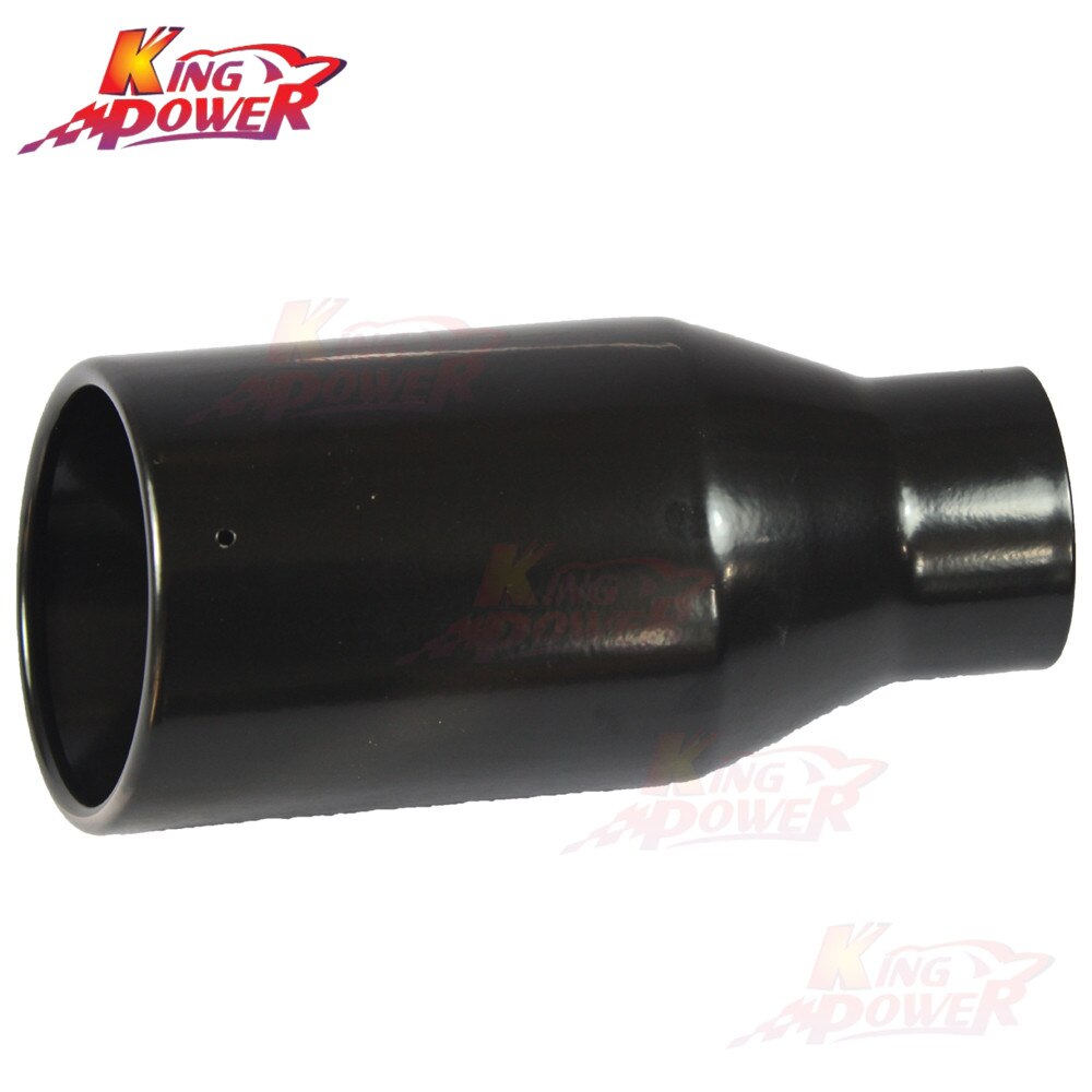 KP - - Black Weld On Exhaust Tip Pipe 2.5" Inlet /... – Grandado