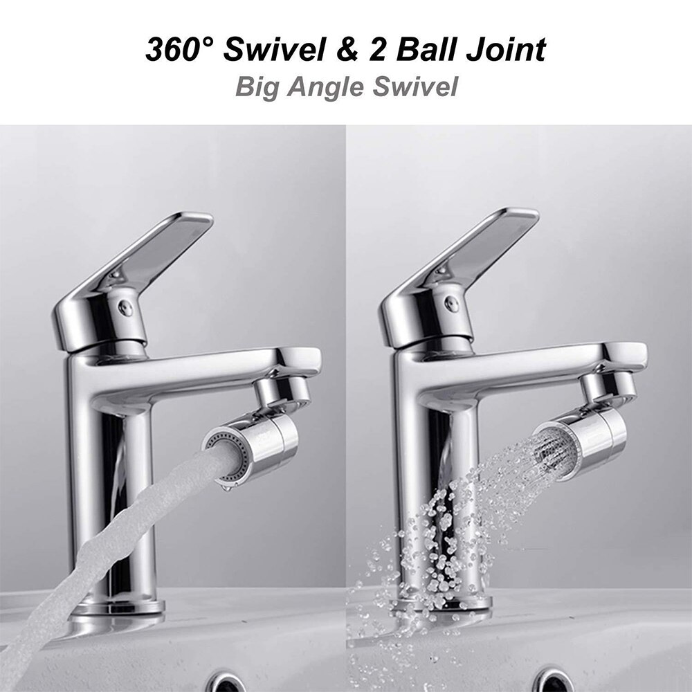 720°Universal Splash Filter Faucet Spray Head Anti... – Grandado