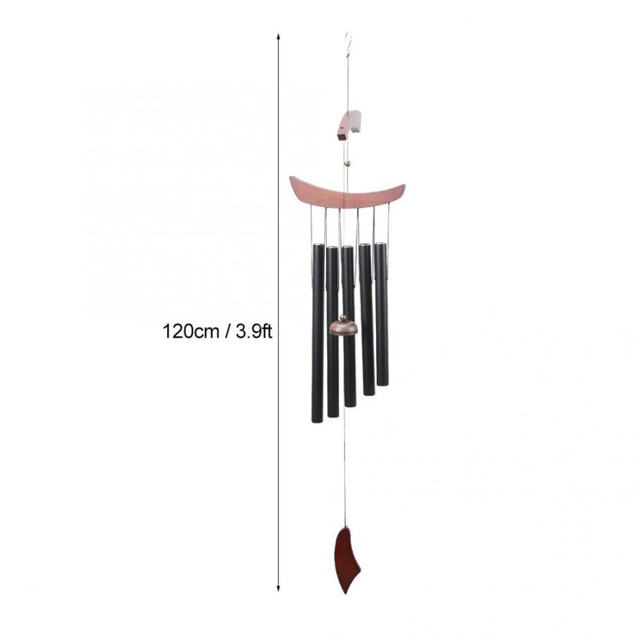 5 Tubes Metal Hanging Wind Chimes for Home Room Ou... – Grandado
