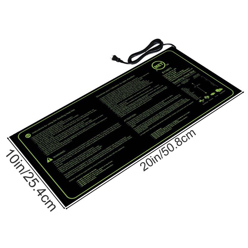 Zaailing Verwarming Mat Waterdicht Plantaardige Za... – Grandado