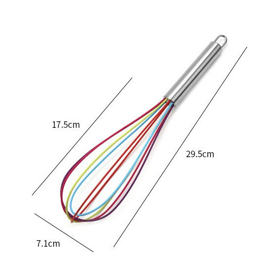 1pcs/lot Home Kitchen Tools Color Silicone Whisk B... – Vicedeal