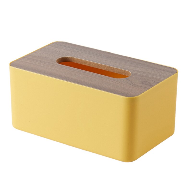 Caja De Pañuelos De Madera Y Bambú Japonesa Para S Grandado