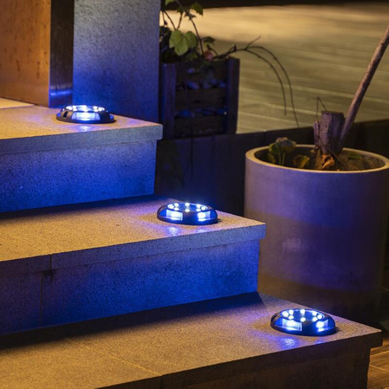 YOYOLUO Newest 8 LEDs Ground Light Solar Garden La... – Grandado