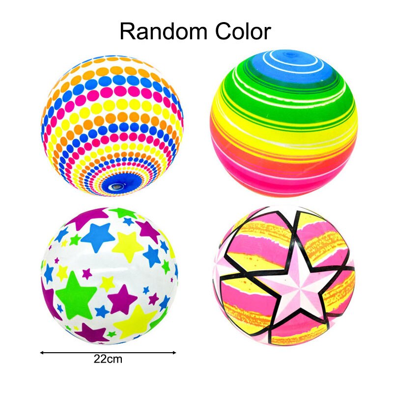 9 Inches Rainbow Color Star Pattern Inflatable Toy... – Vicedeal