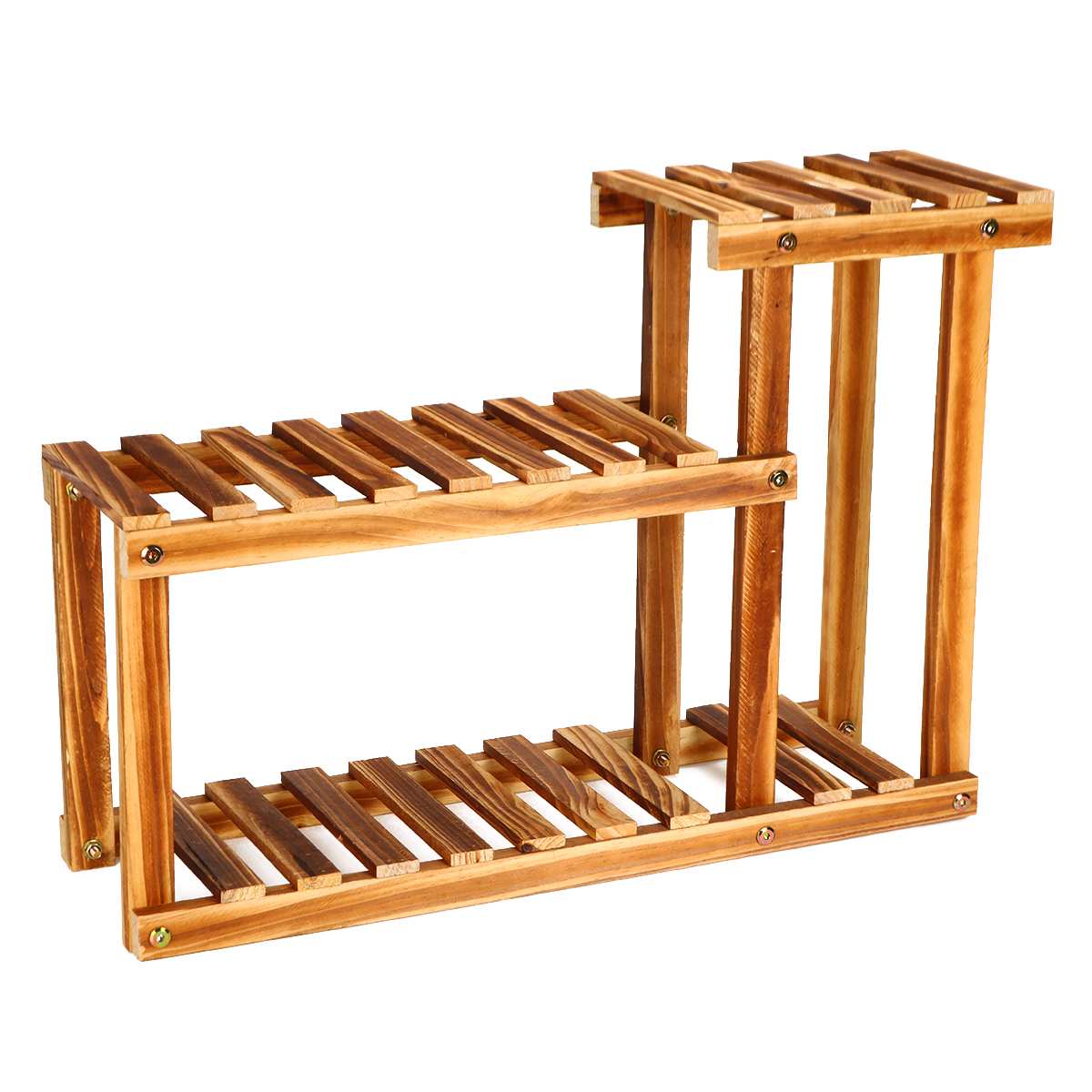 Multi Tier Flower Plant Holder Stand Rack Wood She... – Grandado