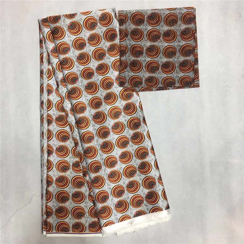 Digital Printed Satin Fabric African Ankara Wax Pr... – Grandado