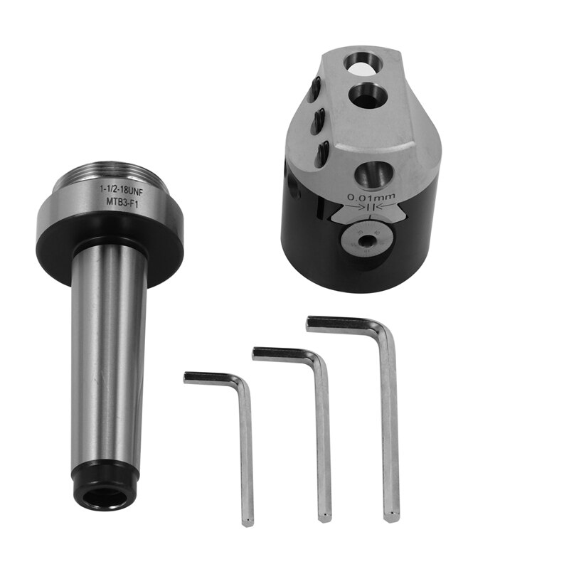 1 Set 50Mm Mt3-M12 Universele Gebruik Boorkop Met ... – Grandado