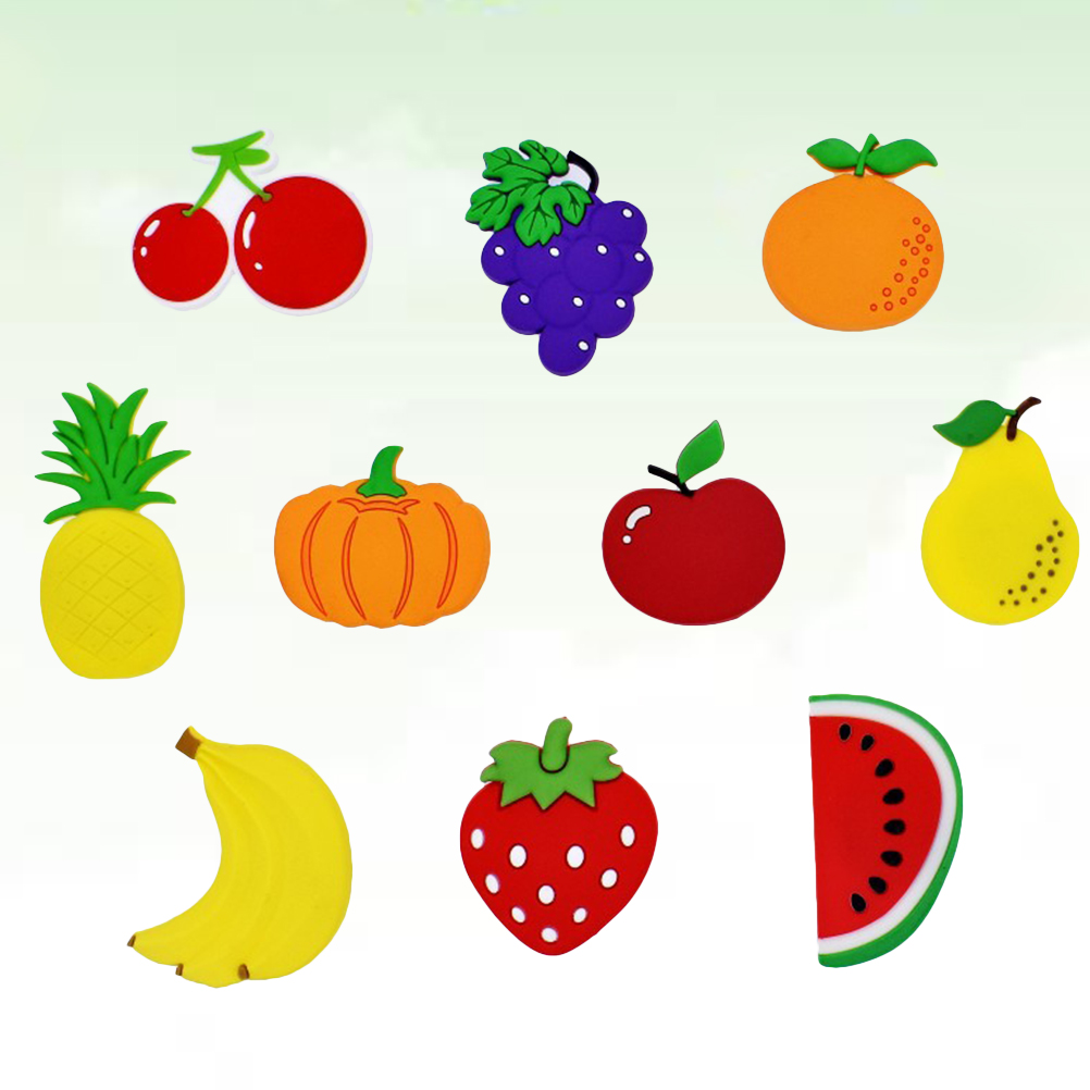 10 stücke Kreative Obst bilden Kühlschrank Magnet ... – Grandado