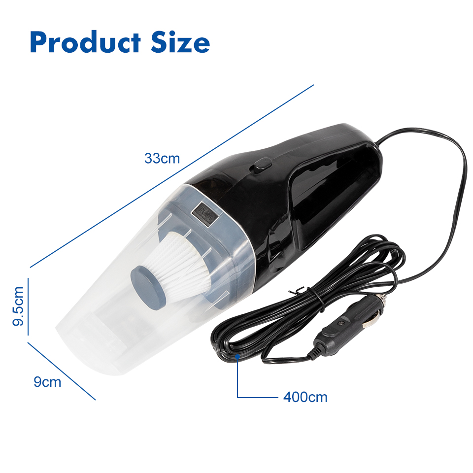 12V 120W High Suction Car Truck Vacuum Cleaner Por... – Grandado