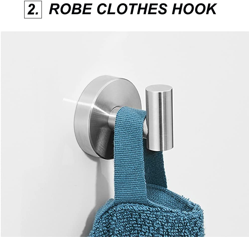 SUS304 Rvs 3 Stuk Badkamer Accessoires, Inclusief ... – Grandado