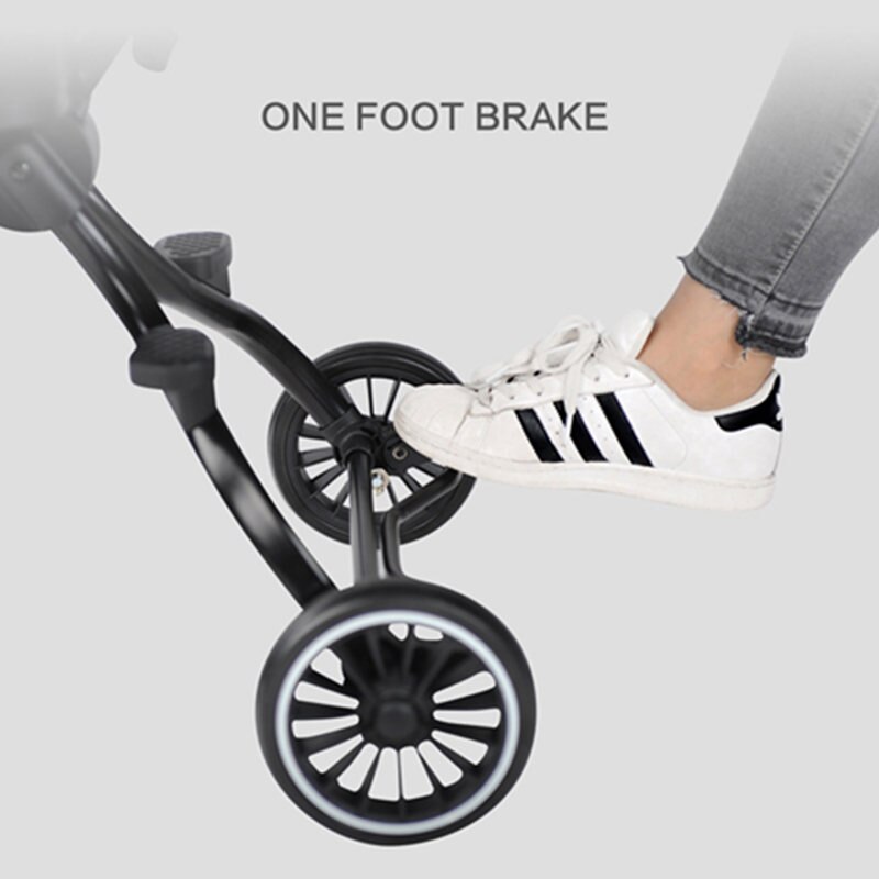 ALWAYSME 0-3Years Old Baby Kids 4 Wheels Stroller ... – Vicedeal