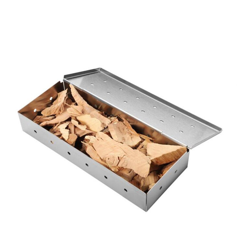 Washable Outdoor BBQ Wood Chip Smoker Box For Gril... – Vicedeal