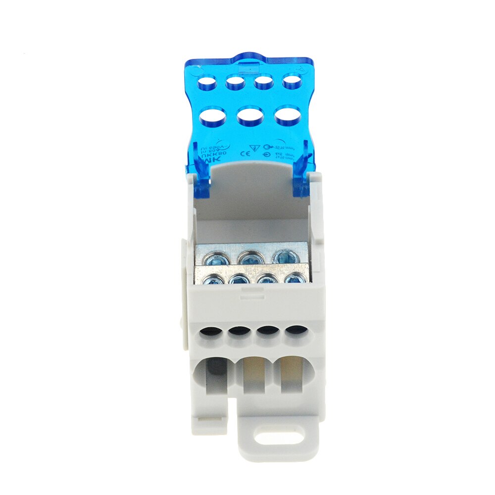 Color UKK80A Terminal Block 1 in many Out Din Rail... – Grandado