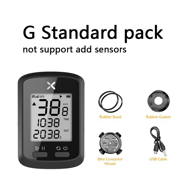 XOSS G/G+ GPS Rainproof Bicycle Computer Wireless ... – Vicedeal