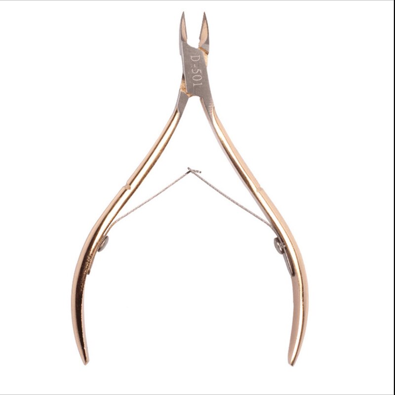 Gold Nail Dead Skin Clipper Sharp Nippers Manicure... – Grandado