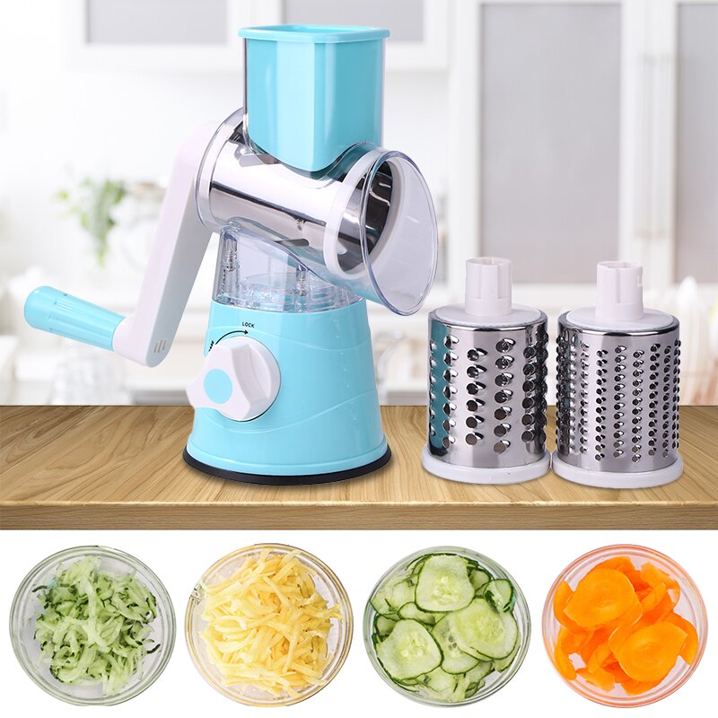 Potato Carrot Grater Slicer Round Mandoline Slicer... – Vicedeal