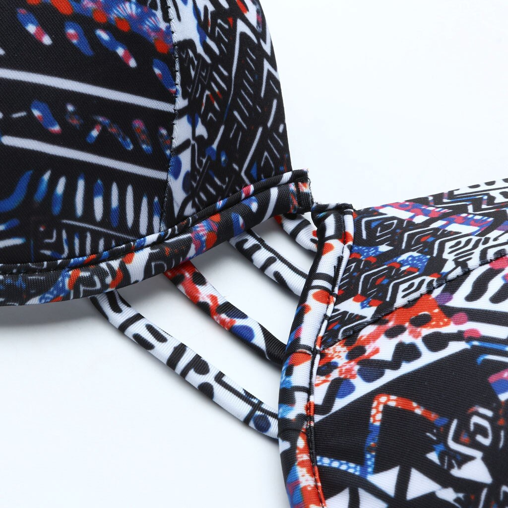 frauen Mutterschaft Sommer Druck Bikini Bademode B... – Vicedeal