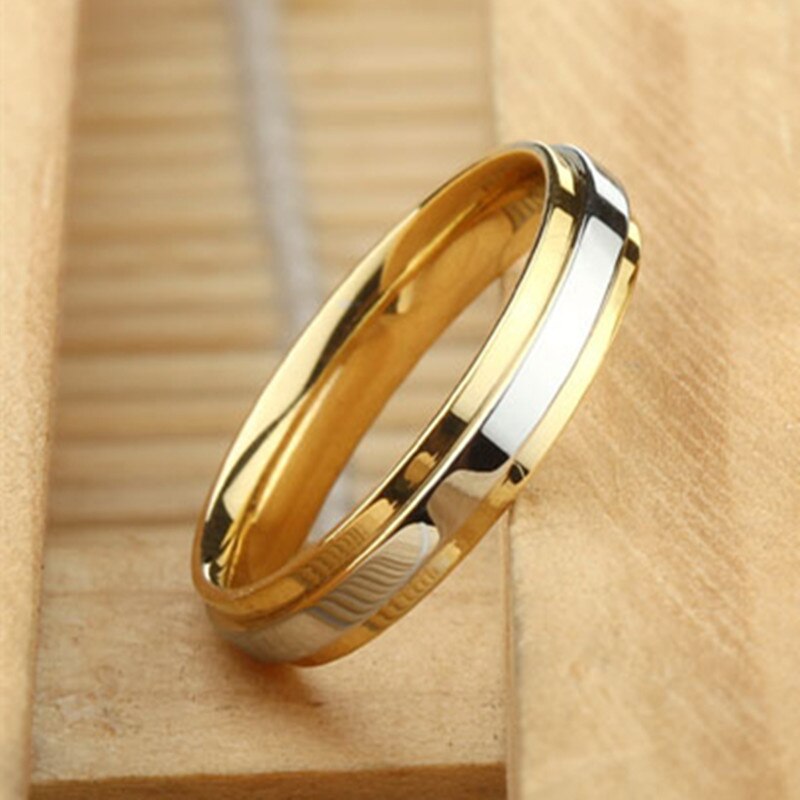 Anillo de boda de titanio de acero de 316 para hom... – Vicedeal