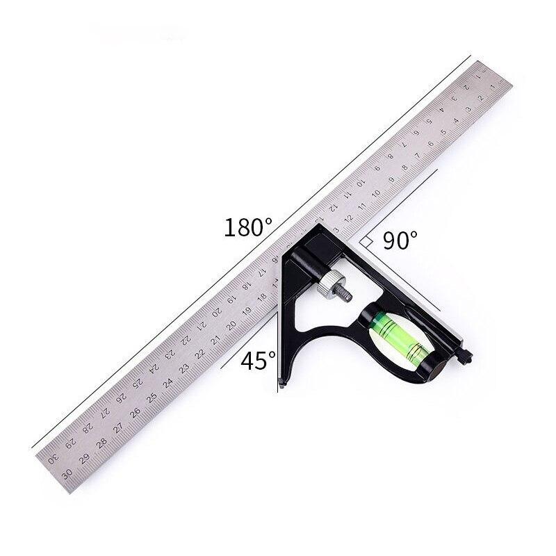 Universal 300mm Square Ruler Set (12") Adjust... – Grandado
