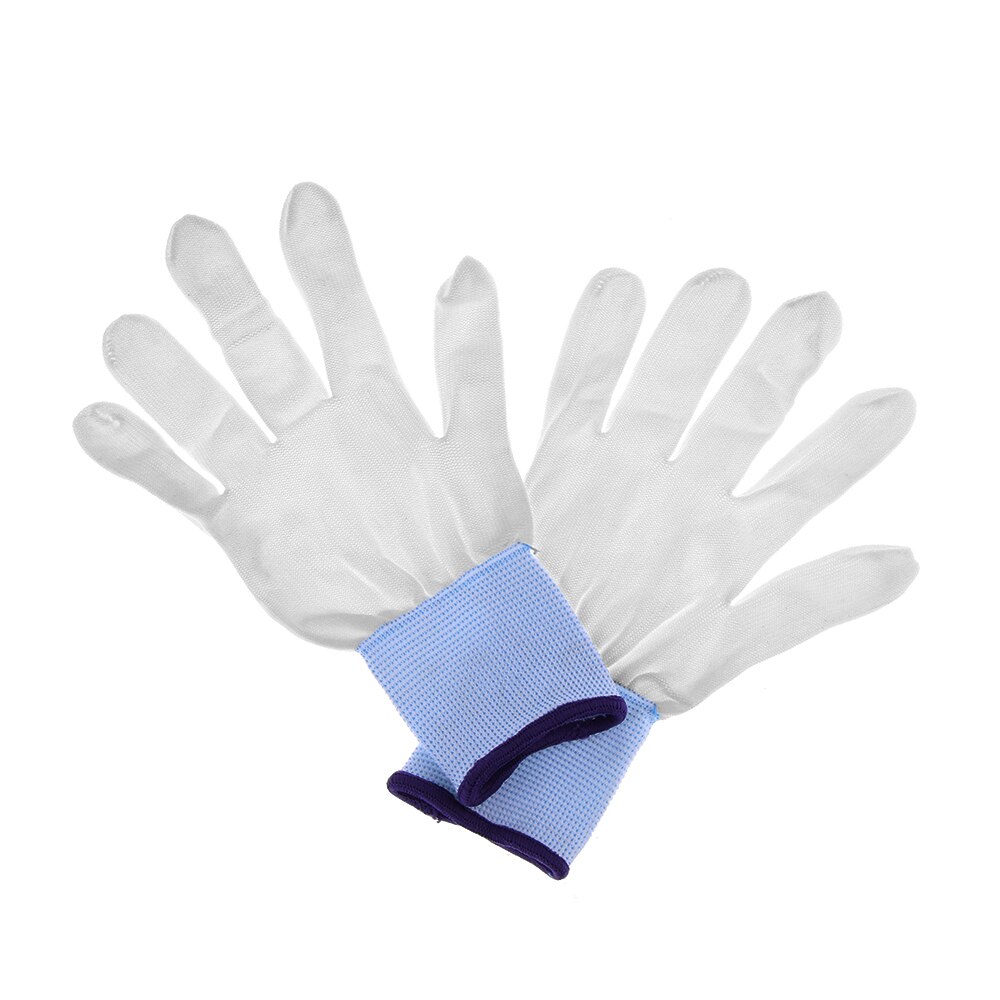 1 Pair Useful Practical White Nylon Wrapping Glove... – Grandado