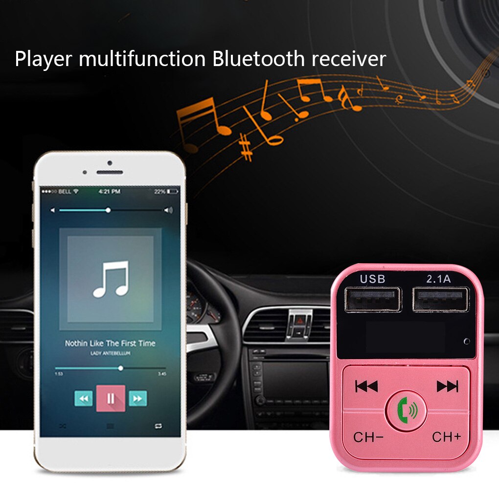 Auto Telefoon Oplader Draadloze Bluetooth Car Kit ... – Grandado