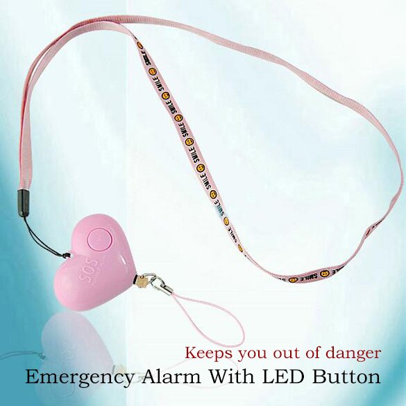 Emergency Alarm With LED Button Personal Outdoor S... – Grandado