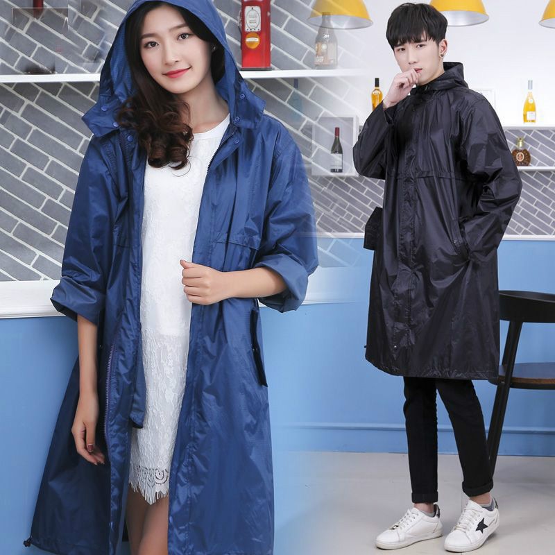 Outdoors Men Women Nylon Rain Coat Raincoat Long R... – Vicedeal