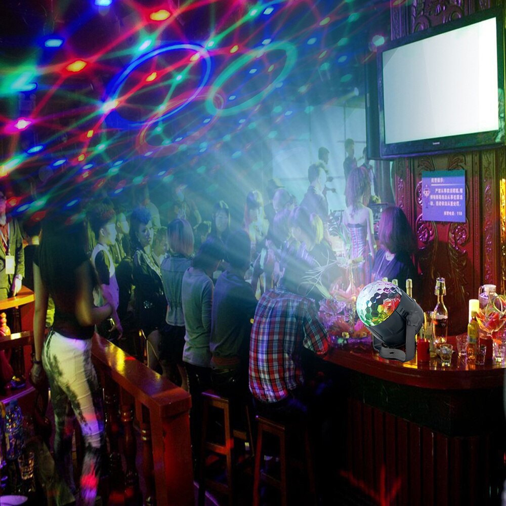 15 Color LED Small Size Spherical Stage Lights Cry... – Grandado