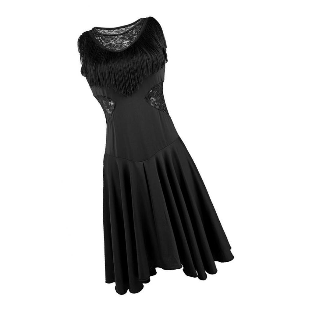 Women's Tassel Flapper Latin Tango Dance Dress wit... – Vicedeal