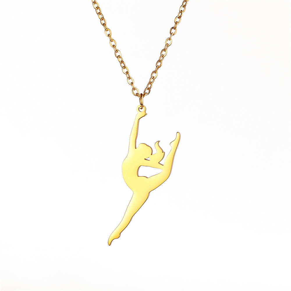 Eueavanan Danseres Turnster Gymnast Hanger Ketting... – Grandado