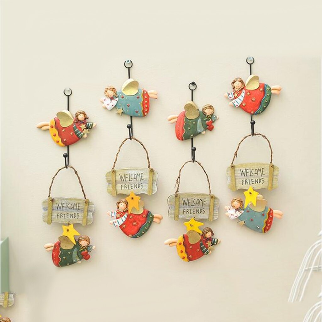Cute Hanging Ornaments Wood Sign Welcome Sign Resi... – Grandado