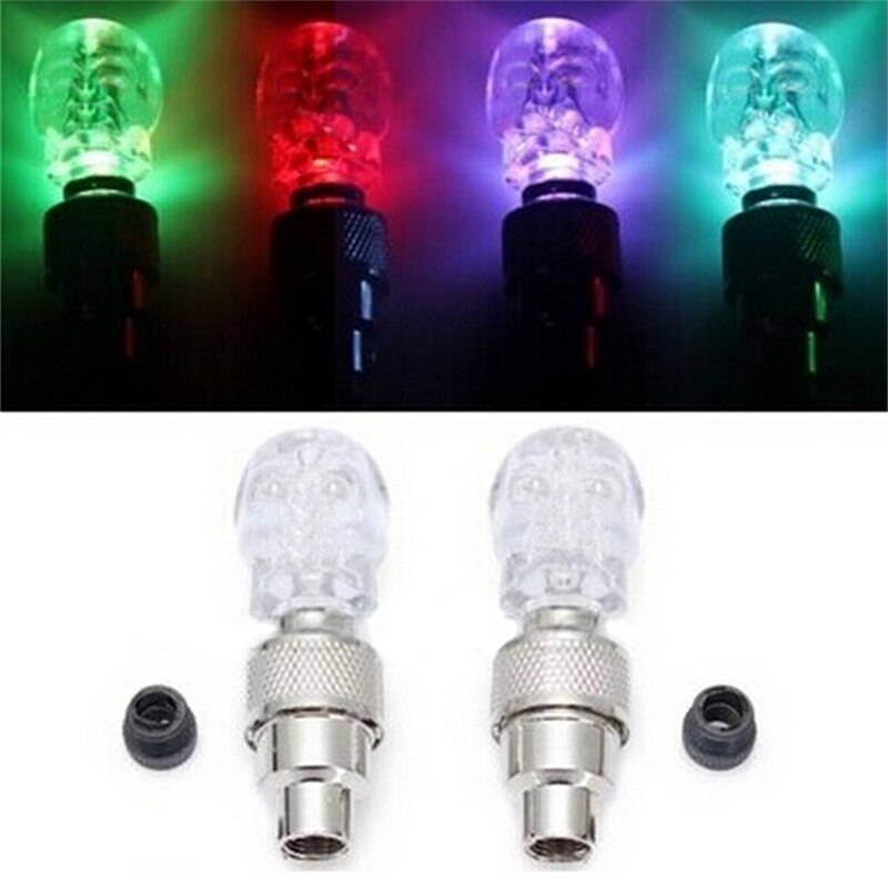 Regenboog Kleur 2x Motor Fiets Auto Schedel Band B... – Grandado