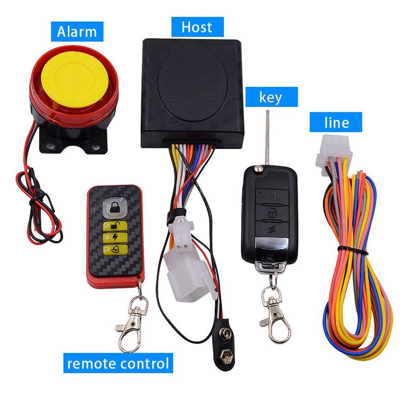 Universal Motorcycle Bike Alarm Knipperende Geluid... – Vicedeal