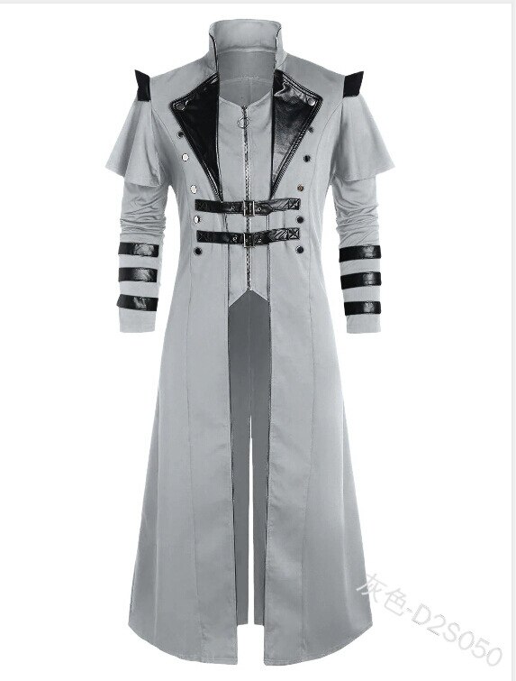 Medieval Renaissance Punk Jacket Stage Performance... – Grandado