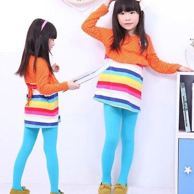 7 colors girl pure color girls Toddler classic Tig... – Grandado