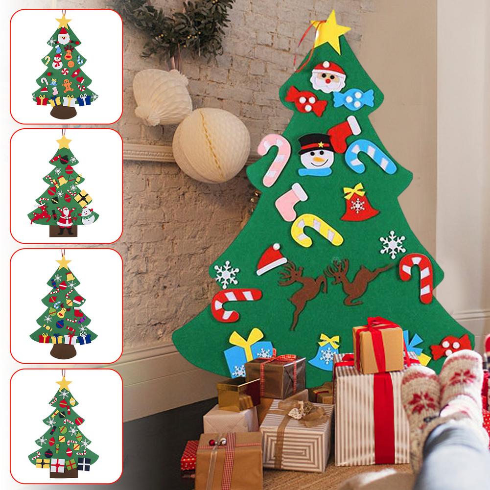 Diy Voelde Kerstboom Vrolijk Kerstfeest Decoraties... – Vicedeal